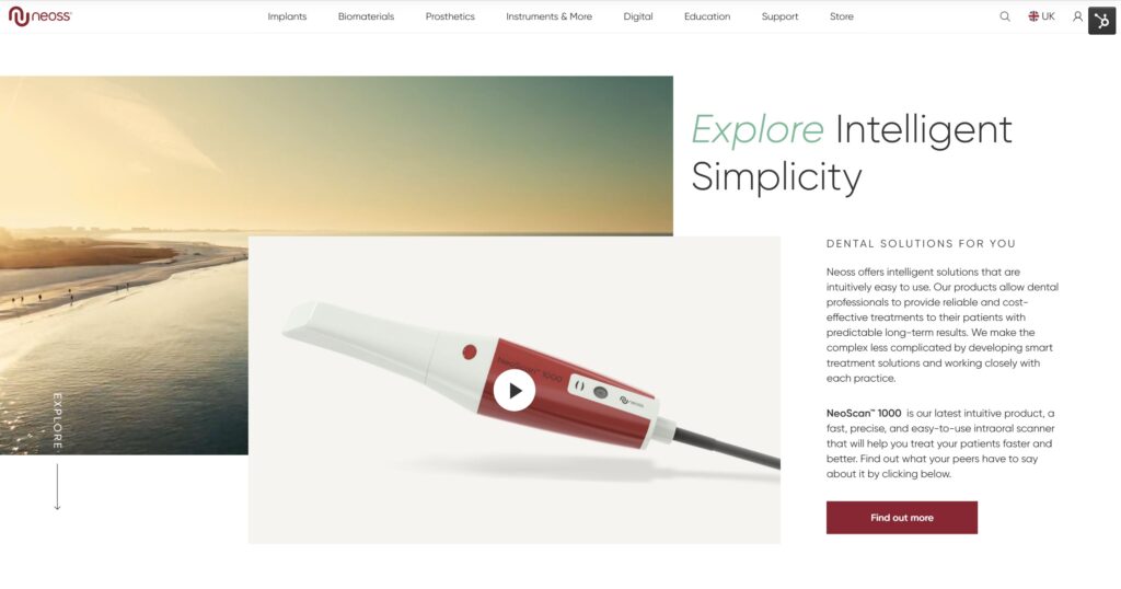 Neoss® Group launches a new website with a fully integrated Online ...